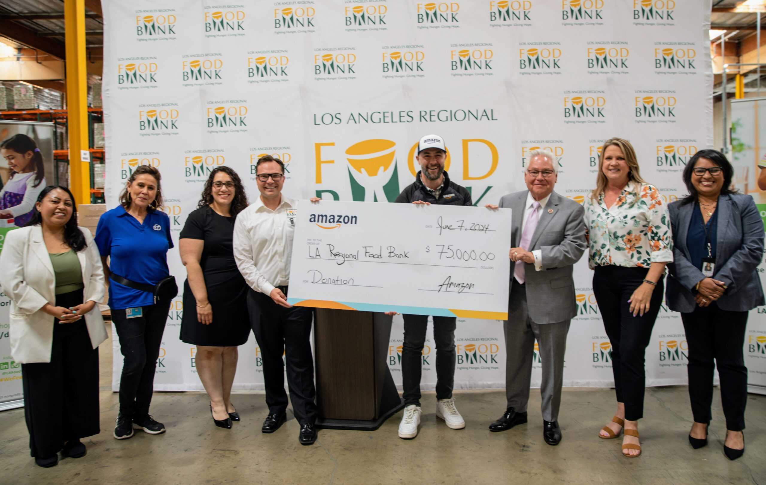 Amazon Takes a Stand Against Hunger in LA County