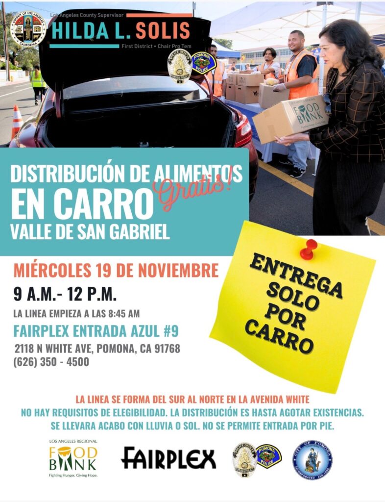 Pomona Fairplex Food Distribution | LA Regional Food Bank