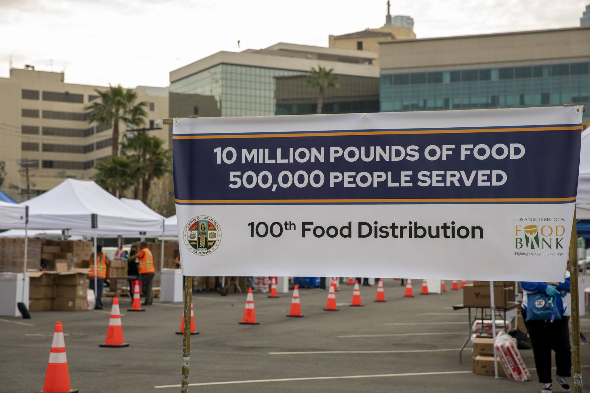 One Year of COVID-19 Relief Food Distributions in LA County