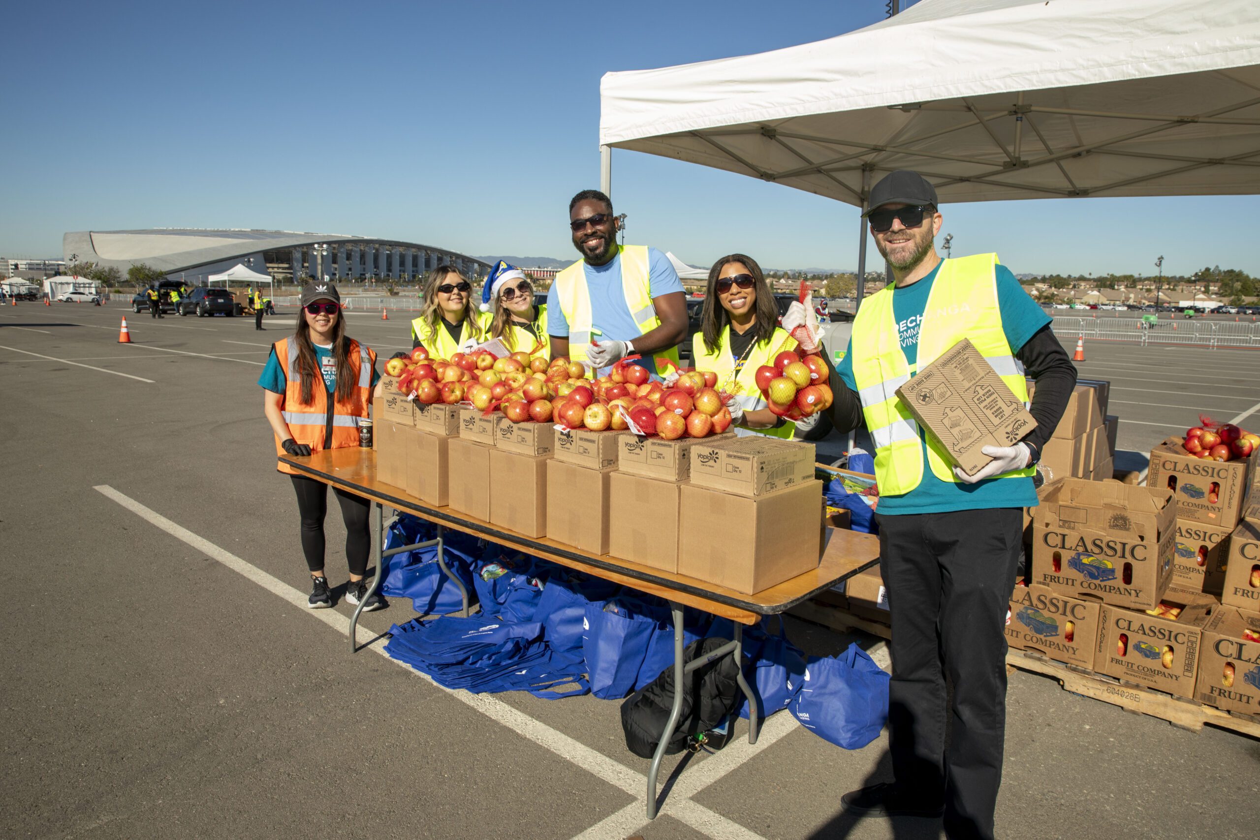LA Rams, Food Bank & Pechanga Provide 60,000 Meals