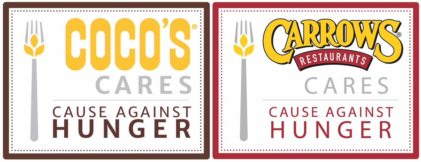 Coco's and Carrows Raise Nearly $14,000 to Fight Hunger