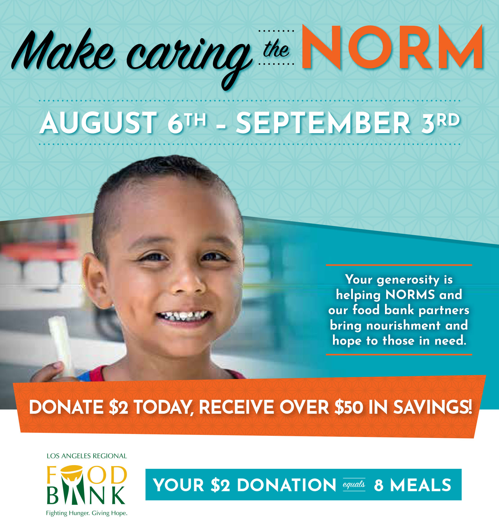 Make Caring the Norm | LA Regional Food Bank