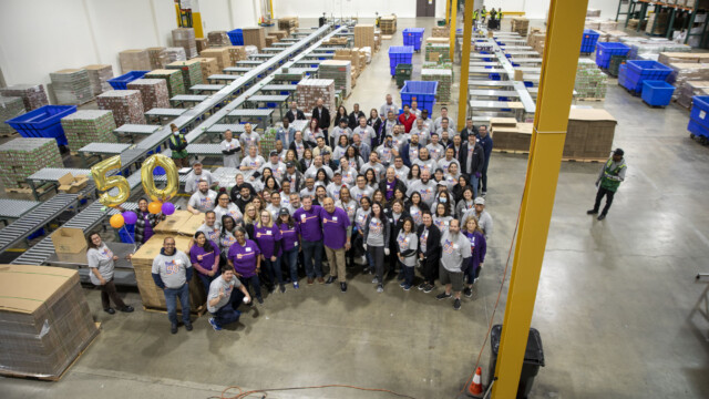 FedEx Celebrates its 50th Birthday at the Food Bank